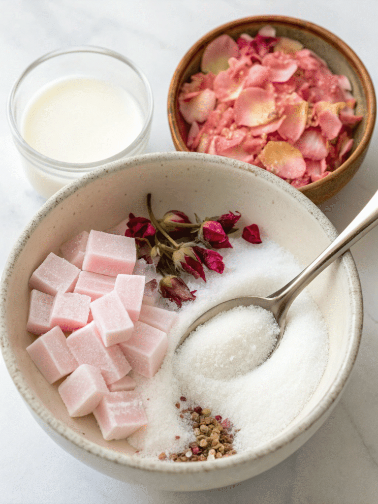 Rose Milk Gelatin Recipe – 1 Stunning No-Bake Dessert